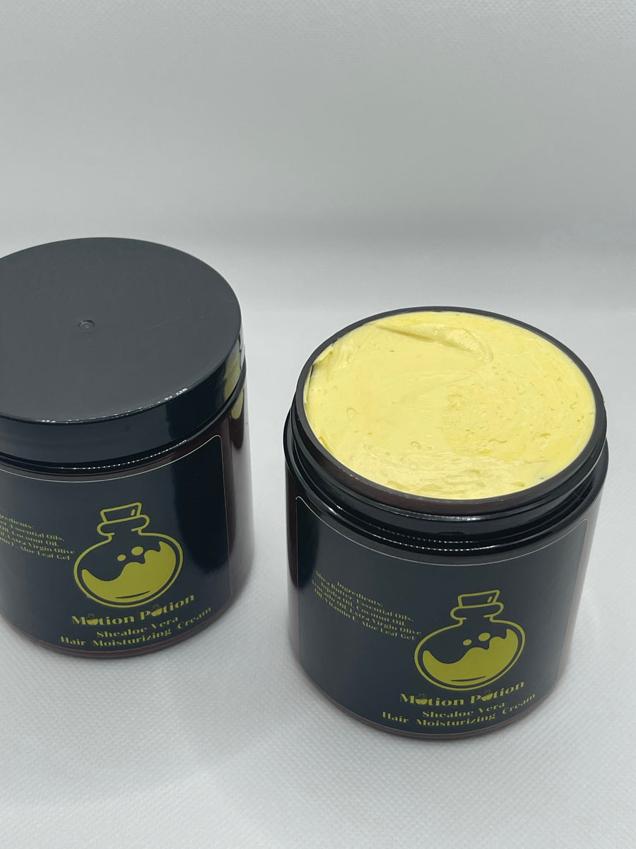 Shealoe-Vera Hair Moisturizing Cream (8 oz containers) – Motion Potion ...